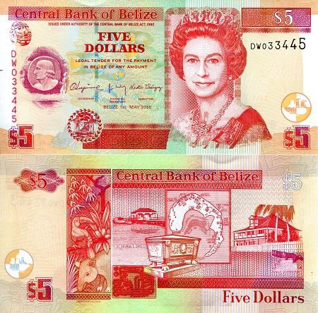 RWM | Belize Dollars Banknotes