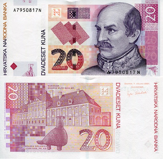 RWM | Croatia 20 Kuna UNC pick #: 39a