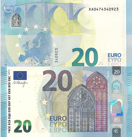RWM | European Union 20 Euros UNC pick #: New