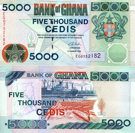 RWM | Ghana Cedis Banknotes
