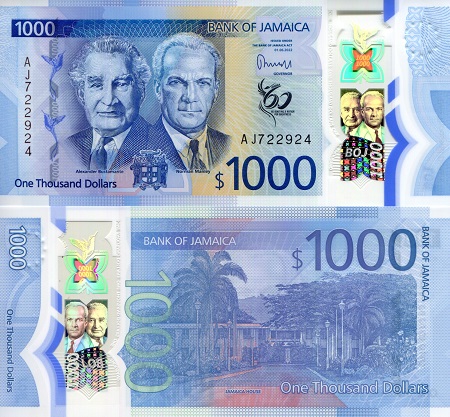 RWM | Jamaica Dollars Banknotes