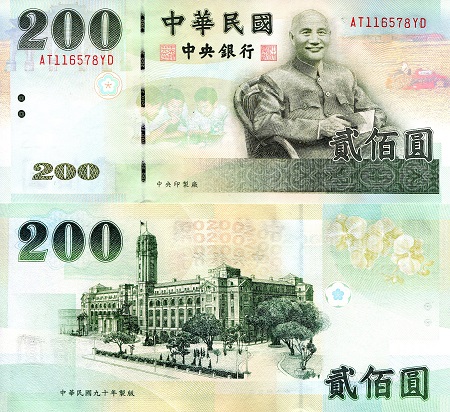 RWM | Taiwan Yuan Banknotes