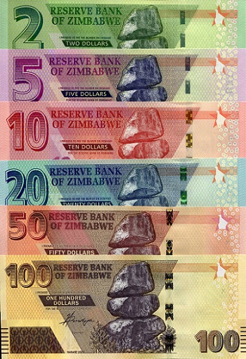 RWM | Zimbabwe Dollars Banknotes